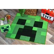 Minecraft Red TNT Block Square Area Rug | 52 Inches | Kids Room ...