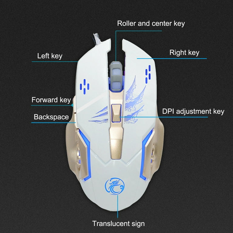 Mechanical Mouse Diagram