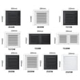 Heavy-Duty Steel Air Outlet Vent Cover - Built-in Screen Mesh ...