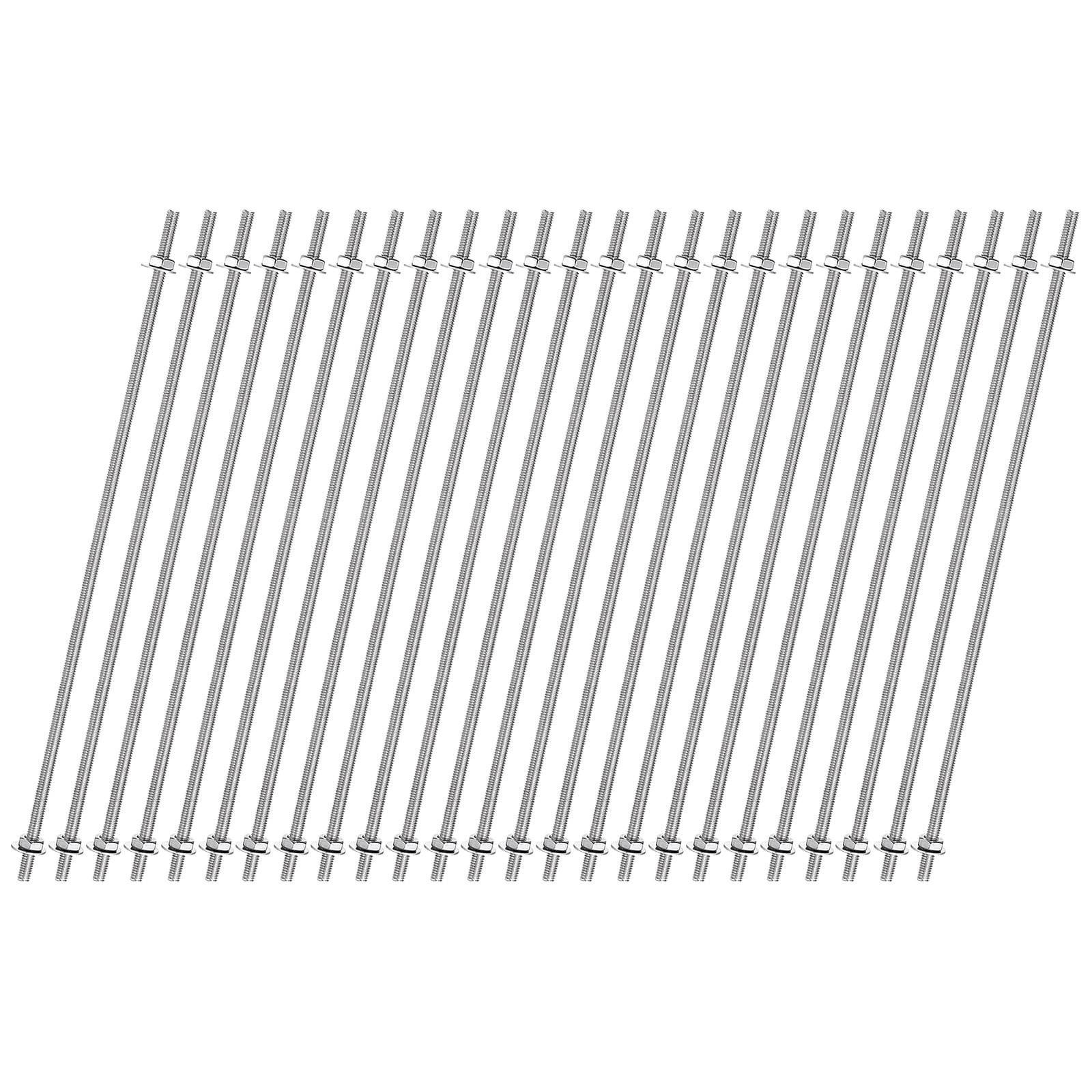 Click here for Uxcell 25pcs 8/32 Inch Threaded Rods With Hex Nuts... prices