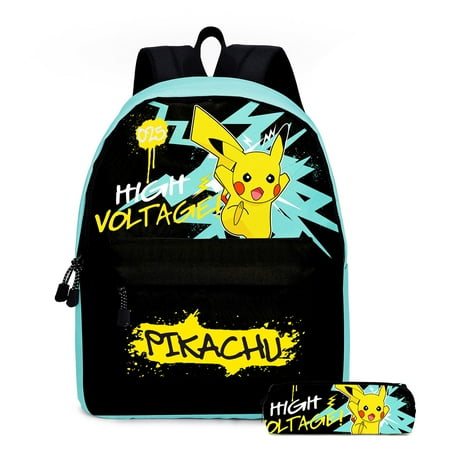 Pokemon Pikachu Cartoon Animation Primary And Secondary School Bag ...