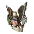 Patriotic American Great Seal Bald Eagle With Olive Branch And Arrows ...