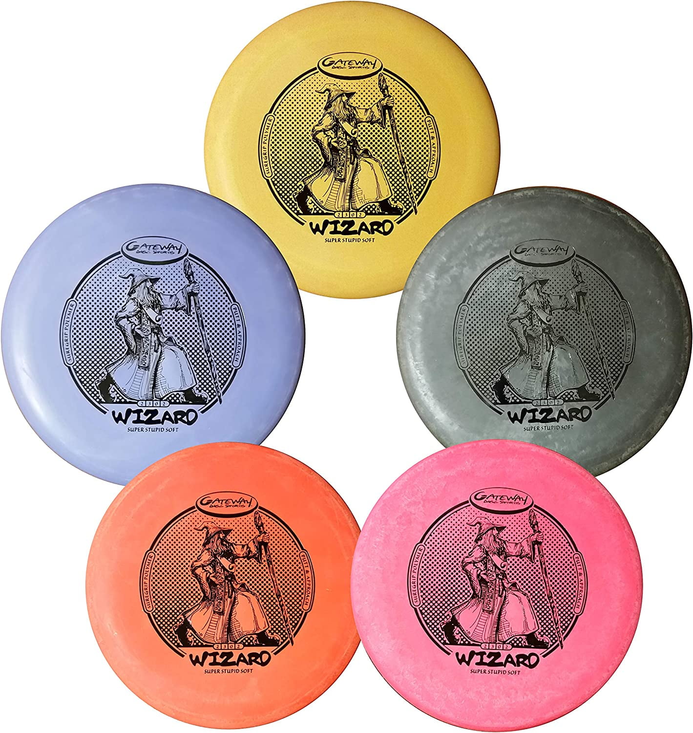 Gateway Wizard Putter Approach Disc - 5 Pack (SSS) - Walmart.com