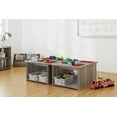 Tot Mate Preschool Play Center, Kids Activity Table, Wood, Elm Gray Assembled 32"W x 20 1/2"D x ...