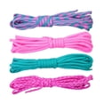 4Pcs 4mm 7 Strands Paracord String Wear Resistant Heavy Duty Polyester ...