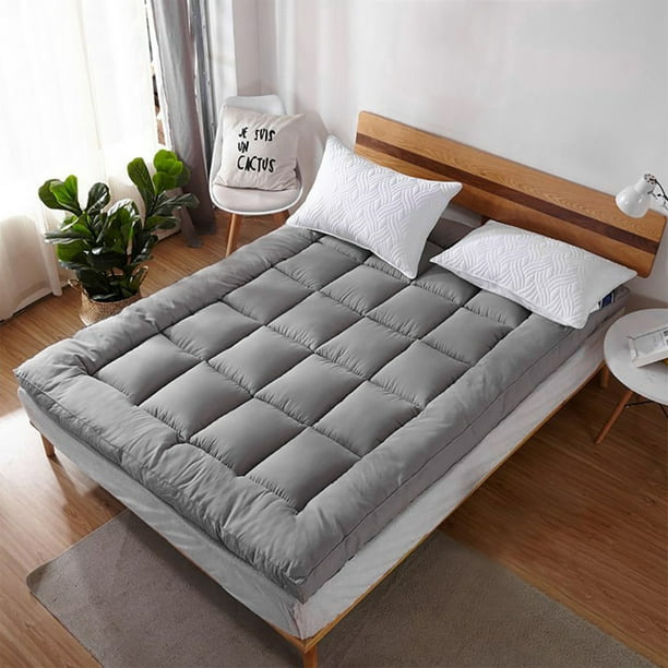Lovote Extra Thick Twin Mattress Topper Pillow Top Mattress Pad Cover