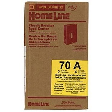 Square D by Schneider Electric HOM20M100C Homeline 100 Amp 20-Space 20 ...