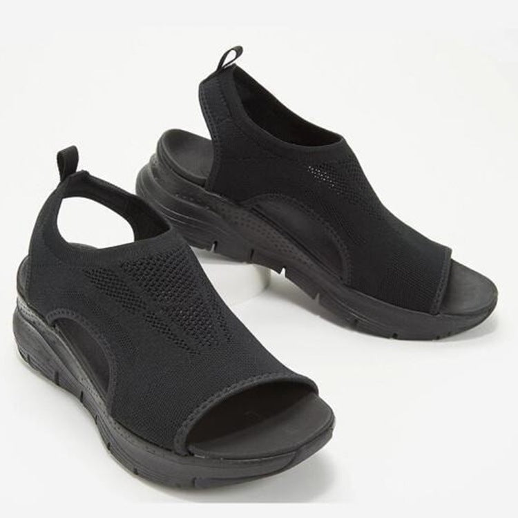 Click here for Honeyrain Womens Walking Knitting Sandals Casual F... prices