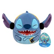 20 Inch Disney Lilo & Stitch Squishmallow Plush | Stitch in Inner Tube ...