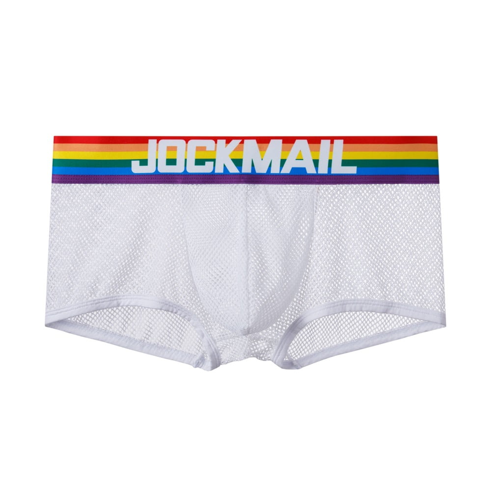 Mizok Mens Jockstraps Underwear Mesh Breathable Comfort Jock Strap