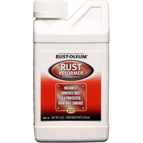 Black, Rust-Oleum Automotive Rust Reformer-248659, 8 oz - Walmart.com
