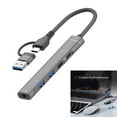 Aluminum Alloy USB C Hubs Adapters For Laptop Featuring Fast Speed ...
