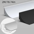 1PC 2M/78.74in Silicone Bathroom Water Stopper Water Retaining Strip ...