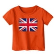 Boys T Shirt Shirts Beautiful British Flag Printed Girls (1 13 Years ...
