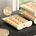 Eggs Storage Eggs Racks Refrigerator Eggs Storage Boxes Clear Visible ...