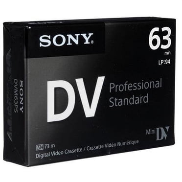 10 Pack Sony Premium Mini DV 60 Minute Digital Video Cassette Tape ...