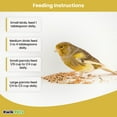 Volkman Canary Bird Food, Nutritionally Balanced Seed Mix, Carrots ...