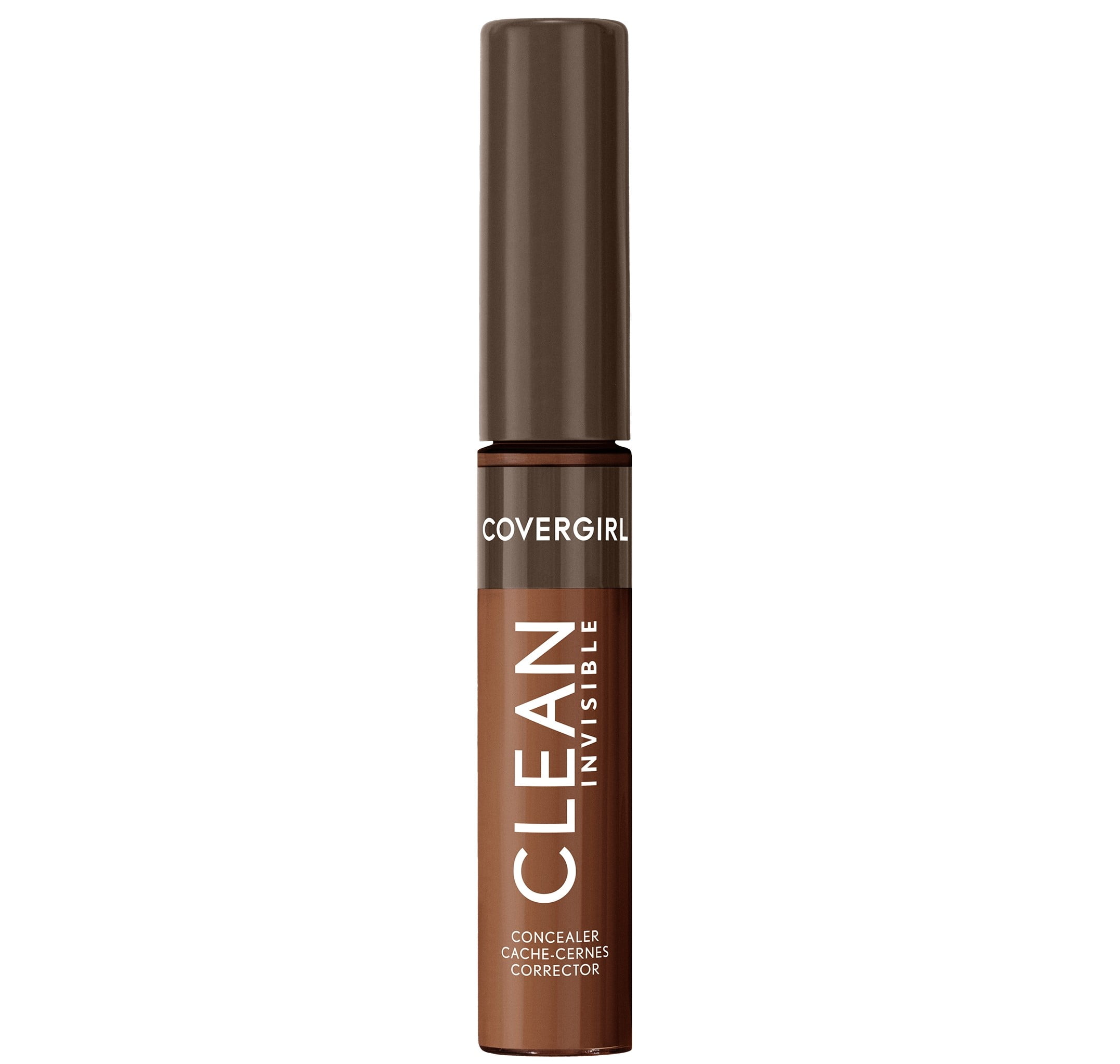 COVERGIRL Clean Invisible Liquid Concealer, 190 Deep Bronze, 0.23 fl oz ...