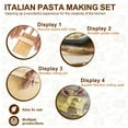 11Pcs Pasta Making Tools Kit Efficient Pasta Making Set with Wooden ...
