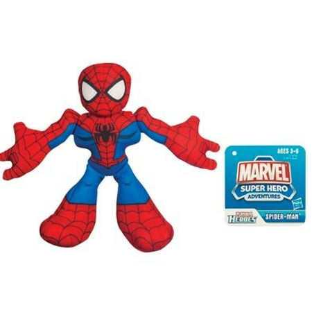 Spider-Man Marvel Playskool Heroes Super Hero Adventures Bean Bag Plush ...