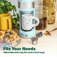 Single Serve Coffee Maker for K Pod, 2-in-1 Coffee Maker Single Serve ...