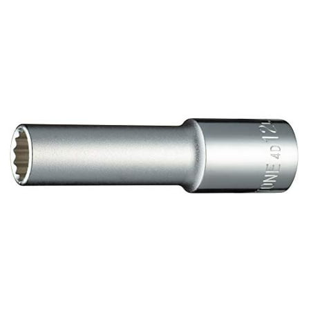 TONE Deep Socket (Bihexagonal) HP4D-12L Drive 12.7mm (1/2 ") Width across flats 12mm | Walmart ...