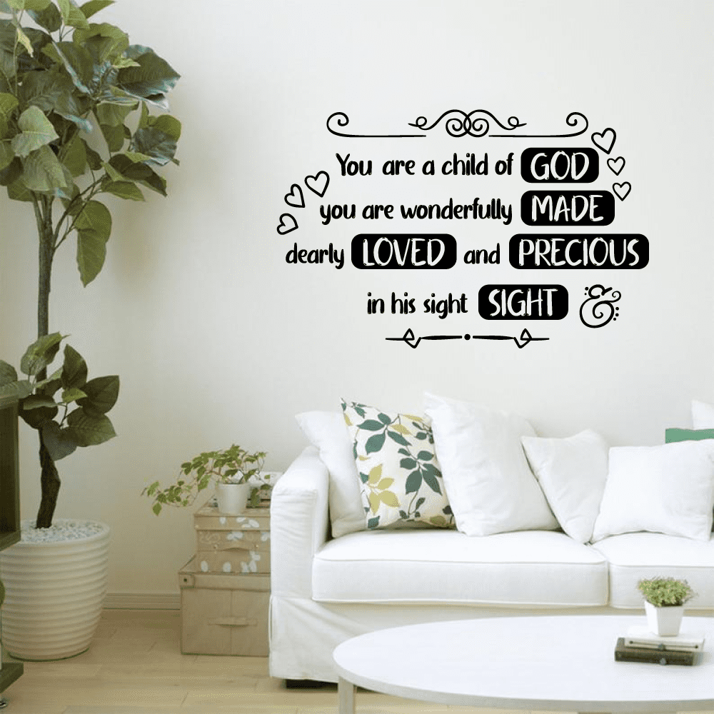 Embellishments Scrapbooking Inspirational Stickers You Are Loved ...