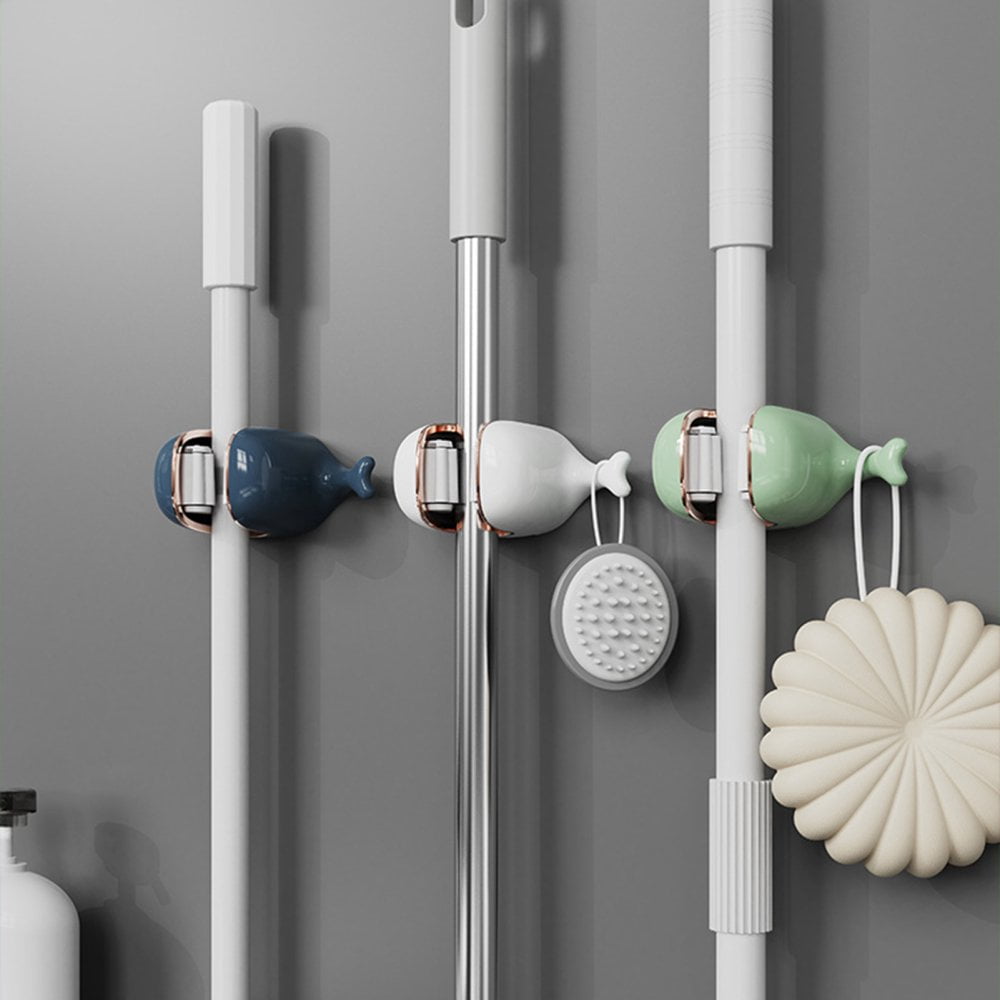 Click here for Mesase Bathroom Mop & Broom Holder Mop Storage Rac... prices