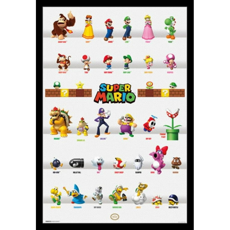 Super Mario Characters List