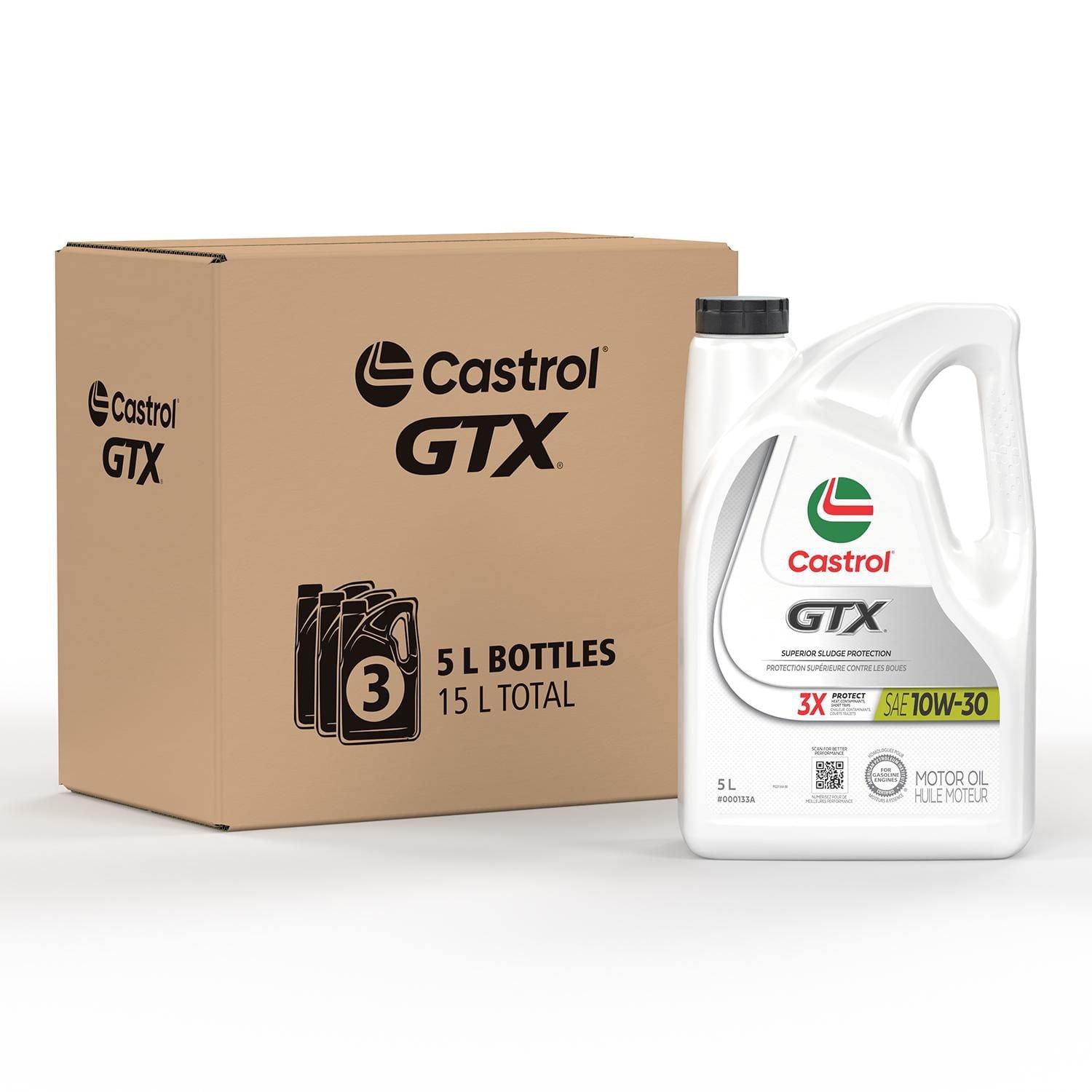 Click here for Castrol Gtx 10w30 5l Case Pack- 3x5l Jugs 3 X 5 prices