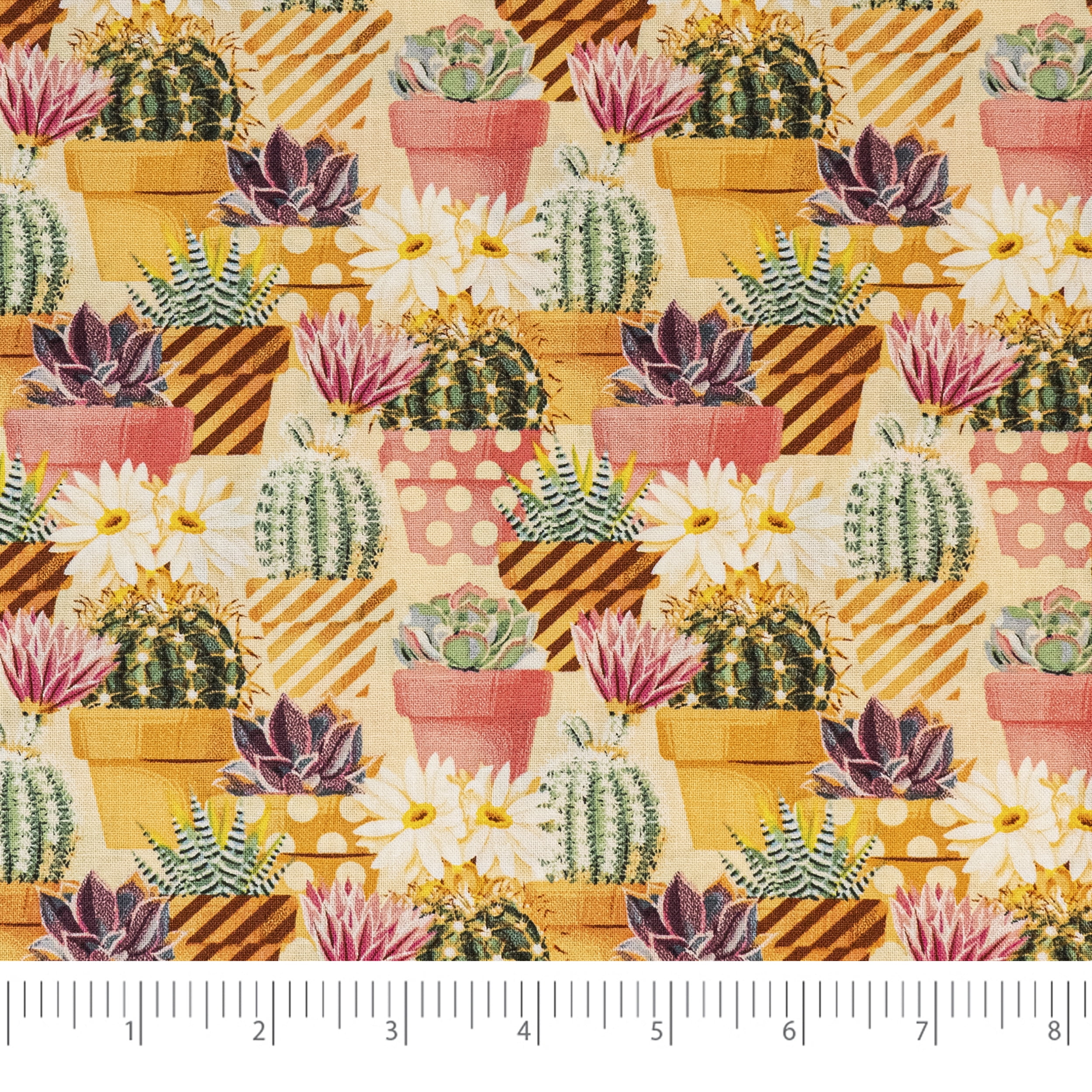 Singer Print Fabric, 100% Premium Cotton, Sewing Quilting, 44 inch ...