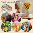 300Pcs DIY Plush Sticks with Paper Floral Adhesive Tape for Bouquet ...
