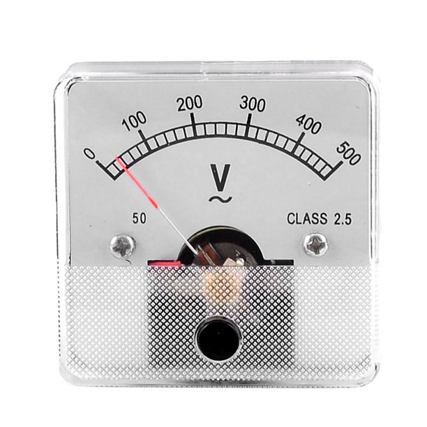 Unique Bargains Screw Mounting Analog Volt Voltage Voltmeter Panel ...