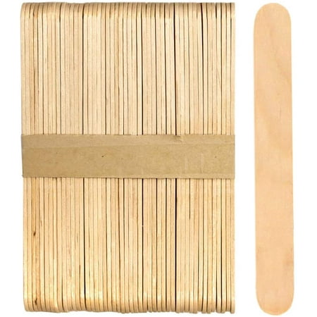 600 Sticks, Jumbo Wood Craft Popsicle Sticks 6 Inch (Natural) - Walmart.ca