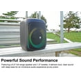 2 Rockville ROCKBOX PRO V2 6.5" 150w Portable Bluetooth Speakers w ...