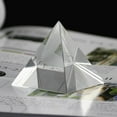 Desk Ornament Crystal Pyramid Labs Equilateral Prisms Dispersion Prism ...