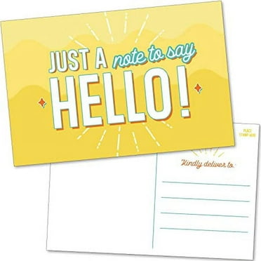 WaaHome 30pcs Welcome to Our Class Postcards 4''X6'' Welcome Back to ...