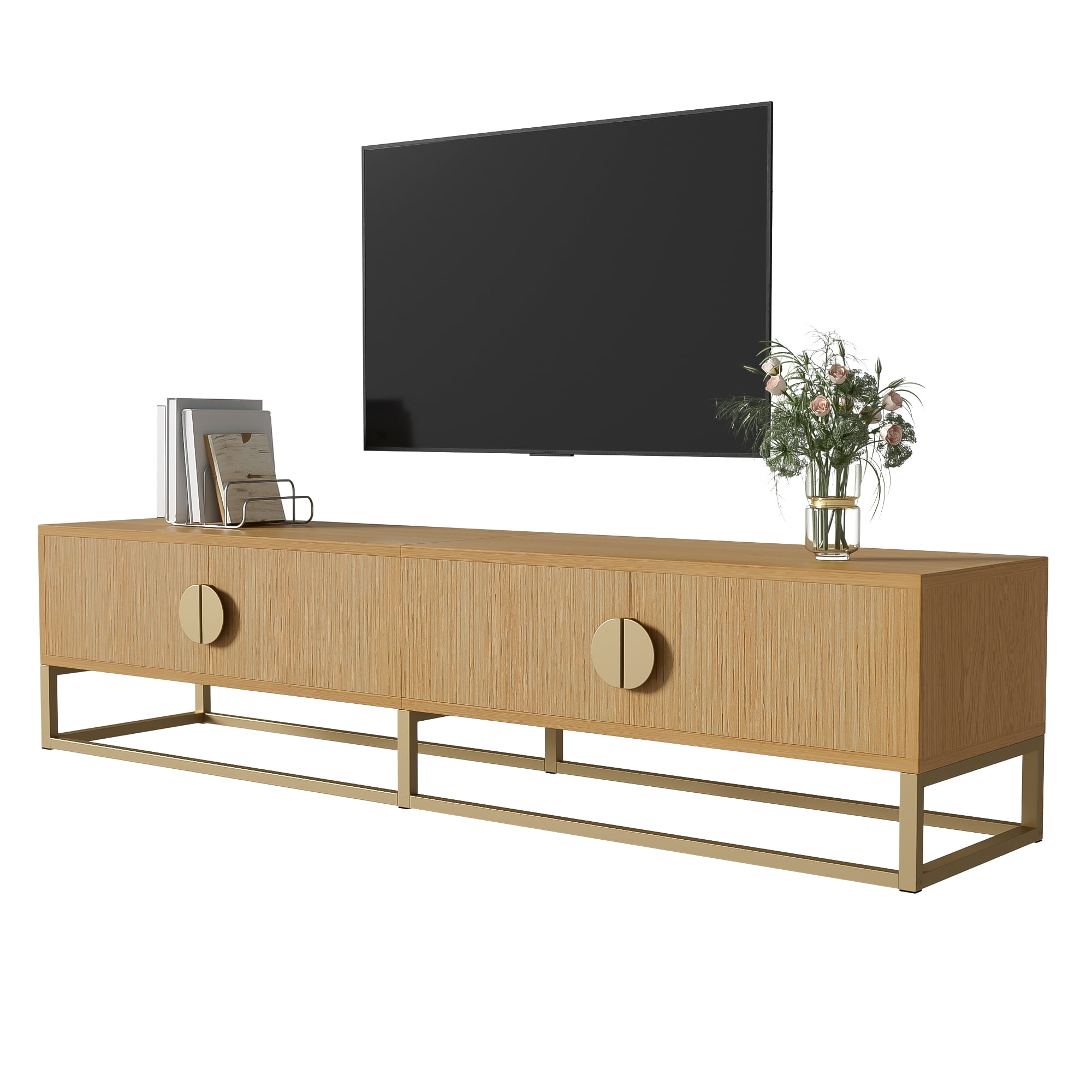 Click here for Noble House 70.8 Tv Cabinet & Sideboard  Wood Grai... prices