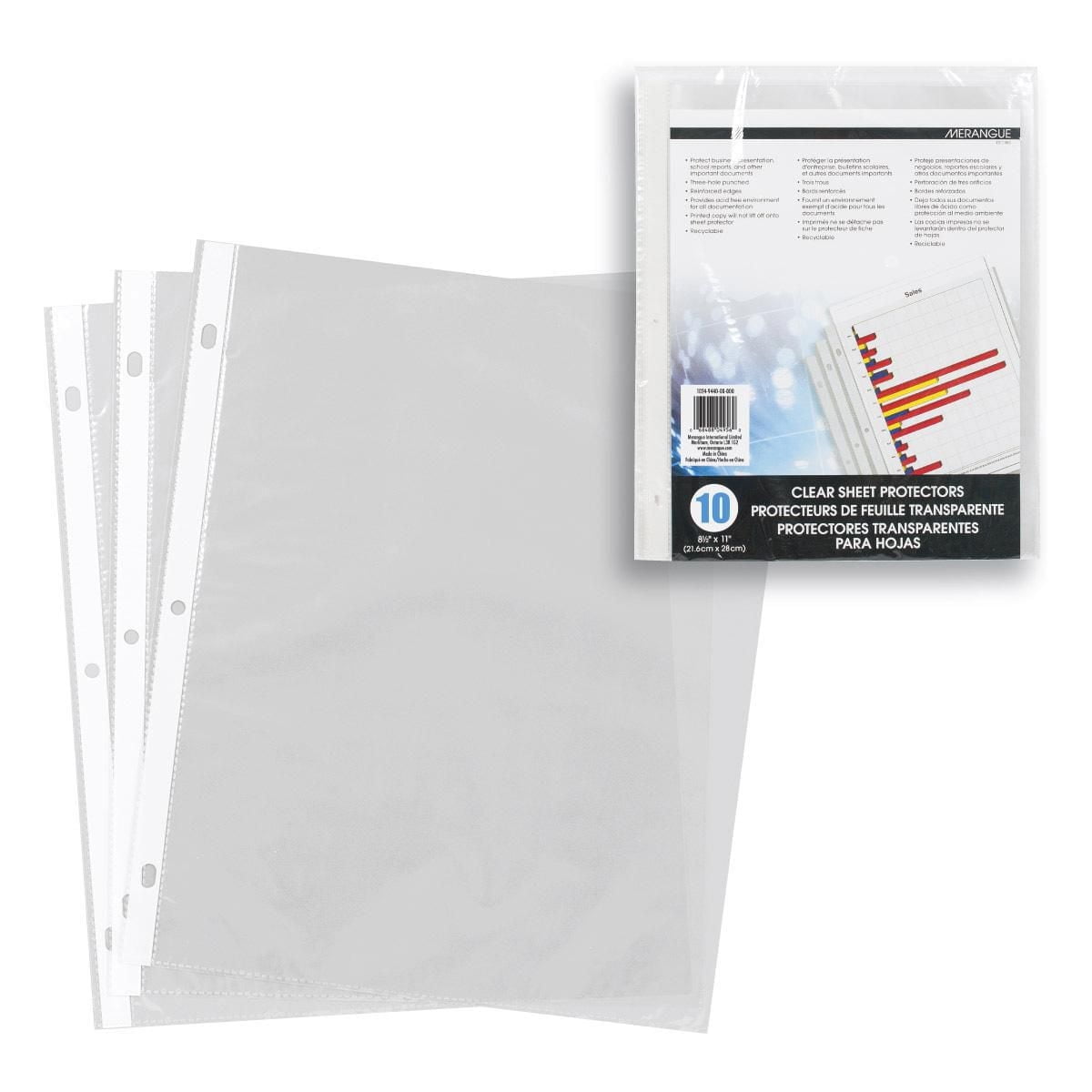 Click here for Merangue Top Load Sheet Protectors  120 Pieces  Le... prices