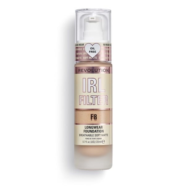 Filtro IRL Foundation Revolution Longwear F8, 20 ml | Bodega Aurrera en ...