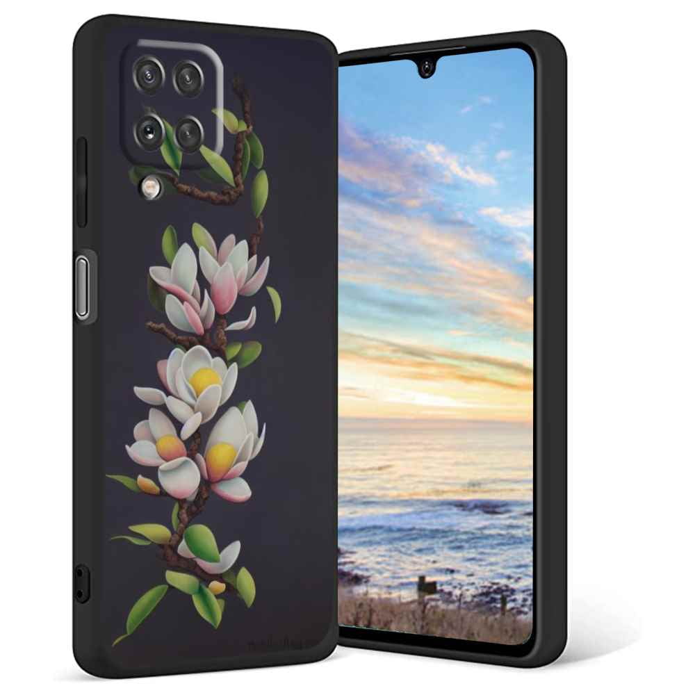 Pastel-Magnolia Phone Case, Degined for Samsung Galaxy A12 Case Men ...