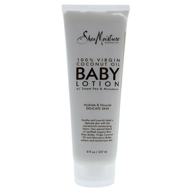 Lotion pour bébé à l'huile de noix de coco vierge à 100 % par Shea ...