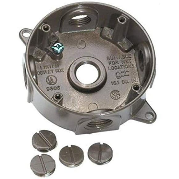 Round Weatherproof Box