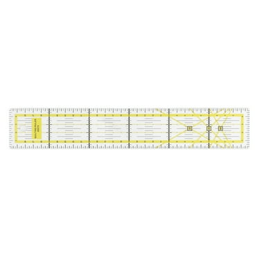 Ymiko Creative Grid Quilting Ruler, Acrylic Craft Cloth Measure Tools ...