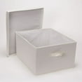 Household Essentials Jumbo Canvas Storage Box with Lid - Walmart.com