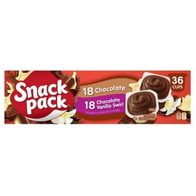 Snack Pack Caramel Swirl Pudding, 3.25 Oz, 4 Ct - Walmart.com - Walmart.com