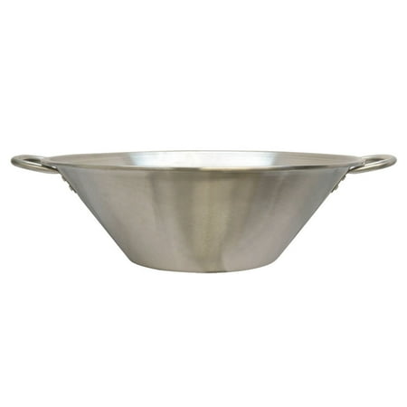 Portable 22" Cazo LARGE Flat 8" Deep Cooking Pot Pan Tall Wok Caso ...