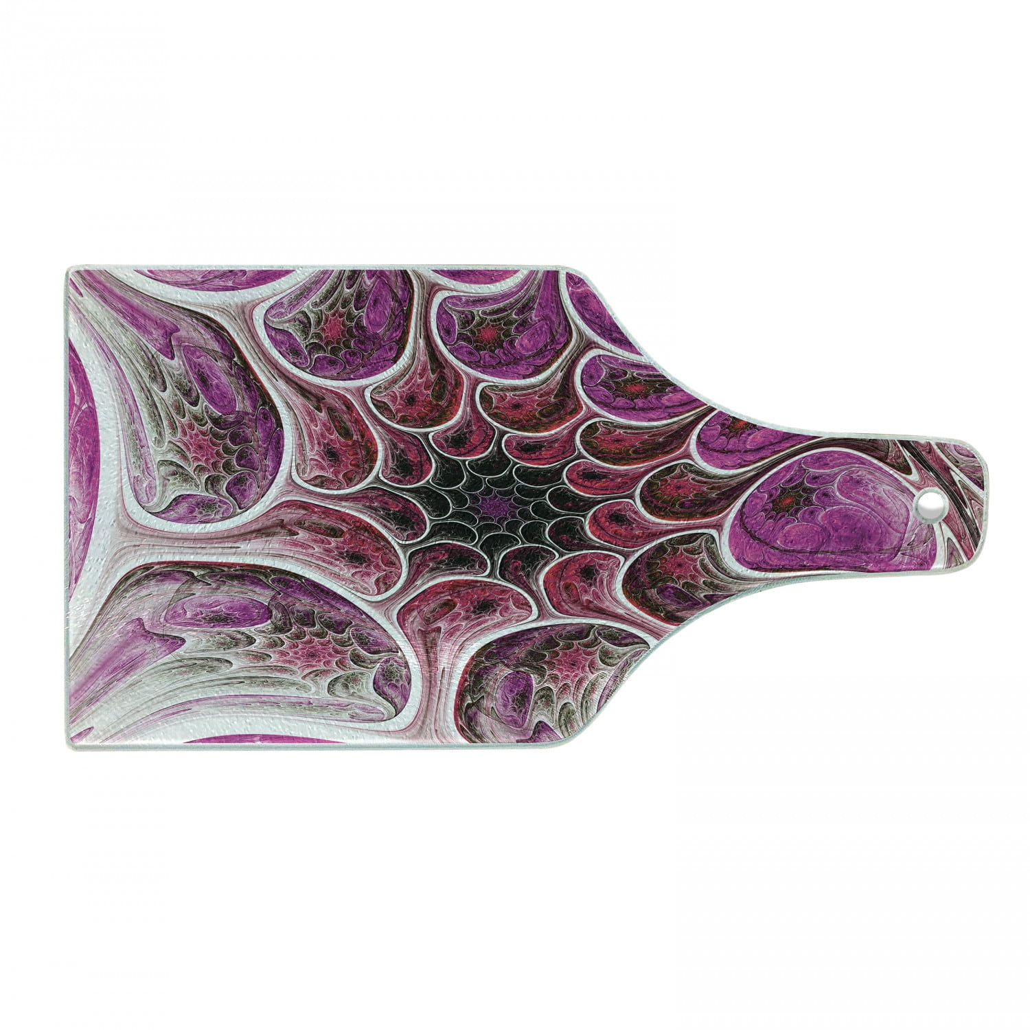 Astral Cutting Board, Abstract Fantasy in Warm Tones Quirky Futuristic ...