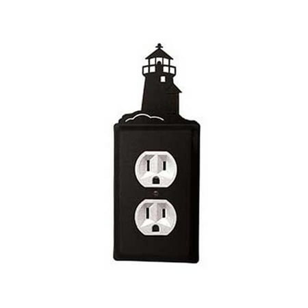 Village Wrought Iron EO-10 Lighthouse Outlet Cover-Black | Walmart Canada