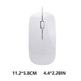 Linyer Wired for Ultra-thin Mini Mouse Desktop Laptop Computer ...